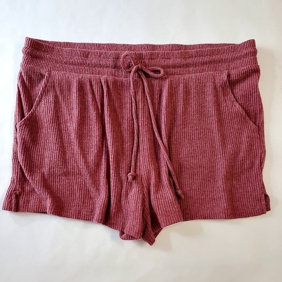 Colsie | Intimates & Sleepwear | Colsie Soft Rose Pink Ribbed Lounge ...